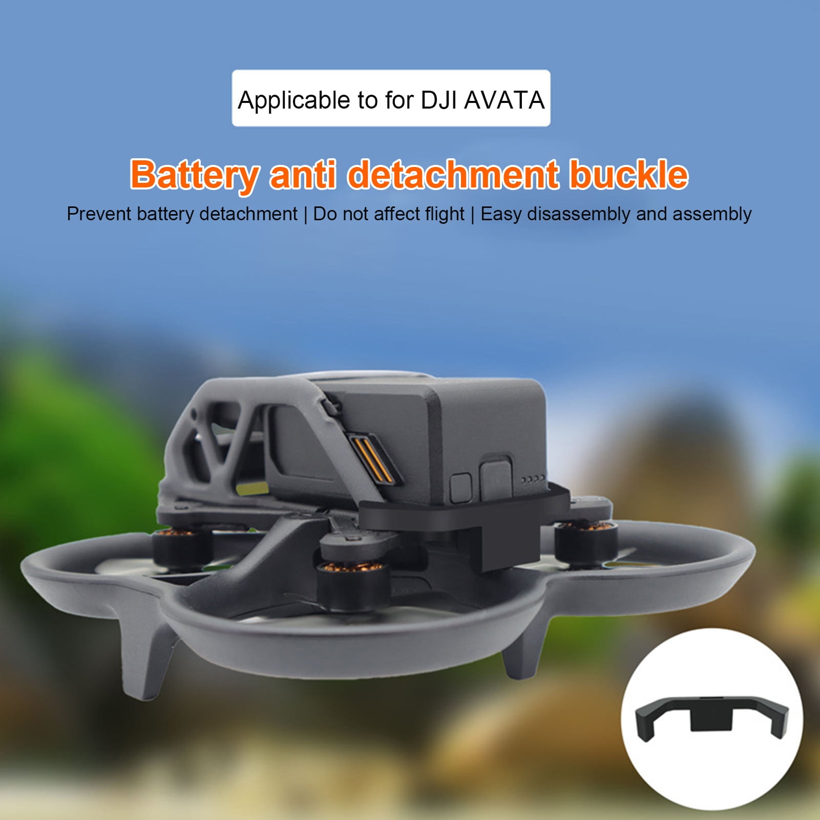 Camera Drone Propeller Battery Holder Fixed for DJI AVATA Propellers ...