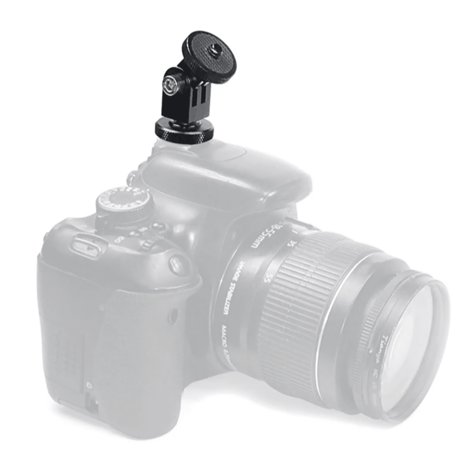 Camera Flash Light Tripod Aluminum Alloy 360° Cold Shoe Mounting ...