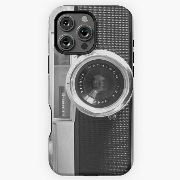 Camera Fun Minimalist Illustration iPhone Case 17 to 11 Pro Max ...