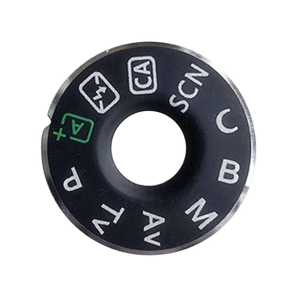 Camera Function Dial Mode Interface Cap Label For 70D Mode Dial Pad ...