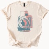 Camera Graphic TShirt Retro Photo Tee - Walmart.com