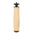 Camera Grip Stabilizer Handgrip Sponge/Wooden Handle with 1/4-inch Screw & Standard 1/4" Tripod ...