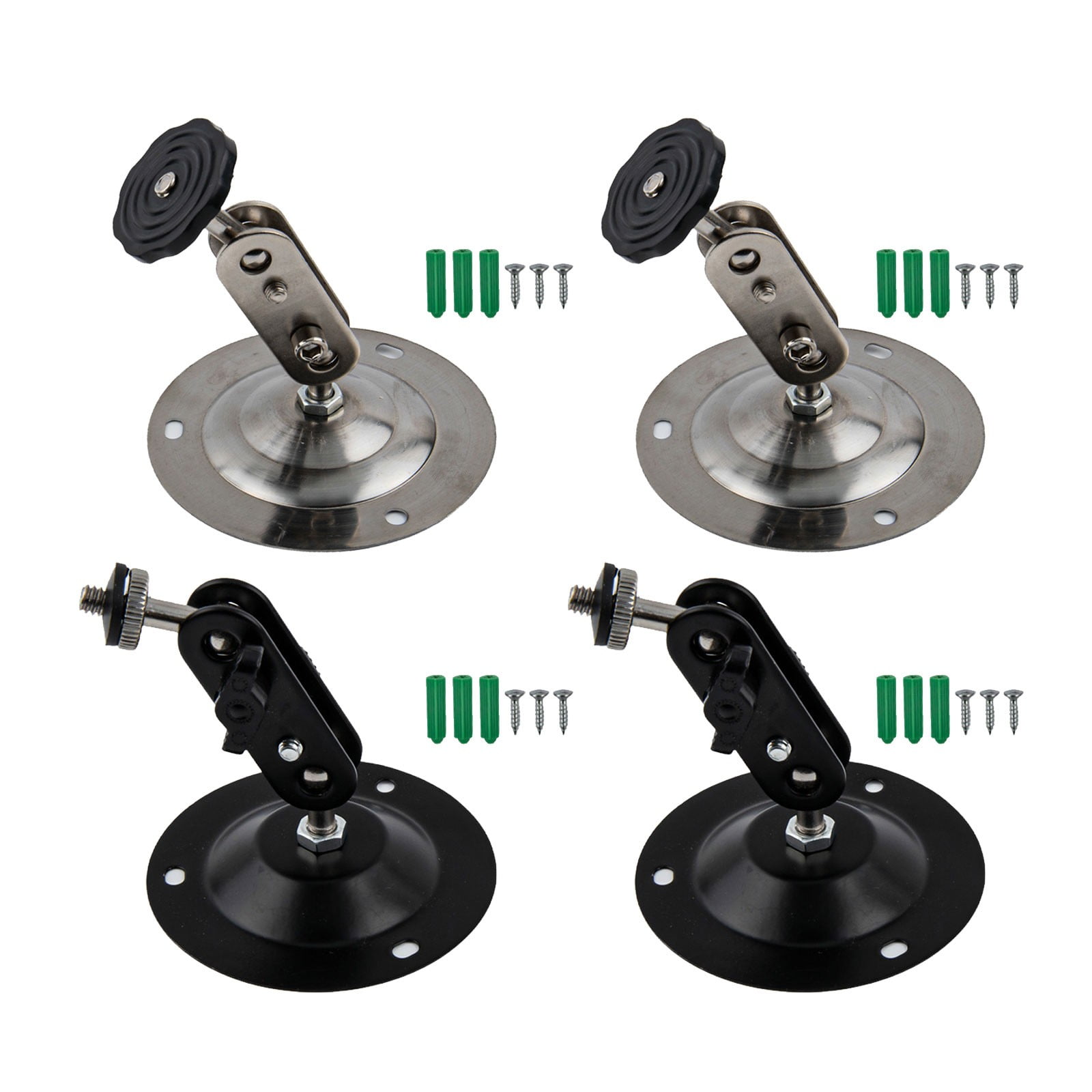 Camera Holder Pack of 4 Adjustable Camera Mounts for Indoor and Outdoor ...