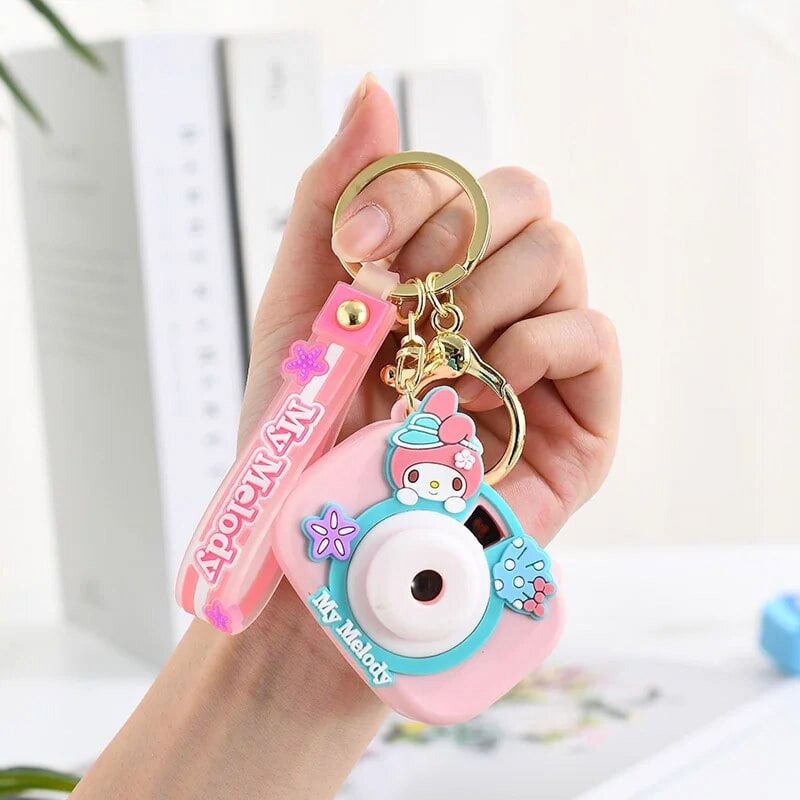 Camera Key Chain 산리오 Projection Camera Keychains Sanrio Pendant Hello ...