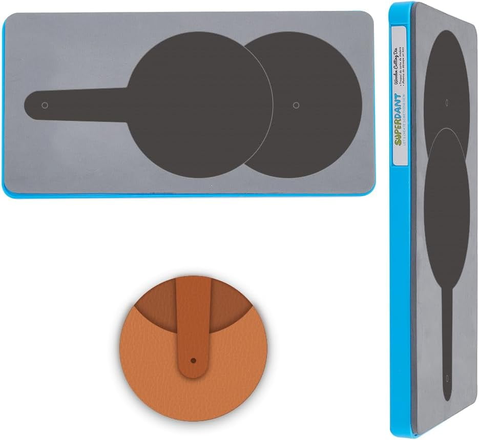 Camera Lens Cover Leather Cutting Die PU Leather Camera Lens Storage ...