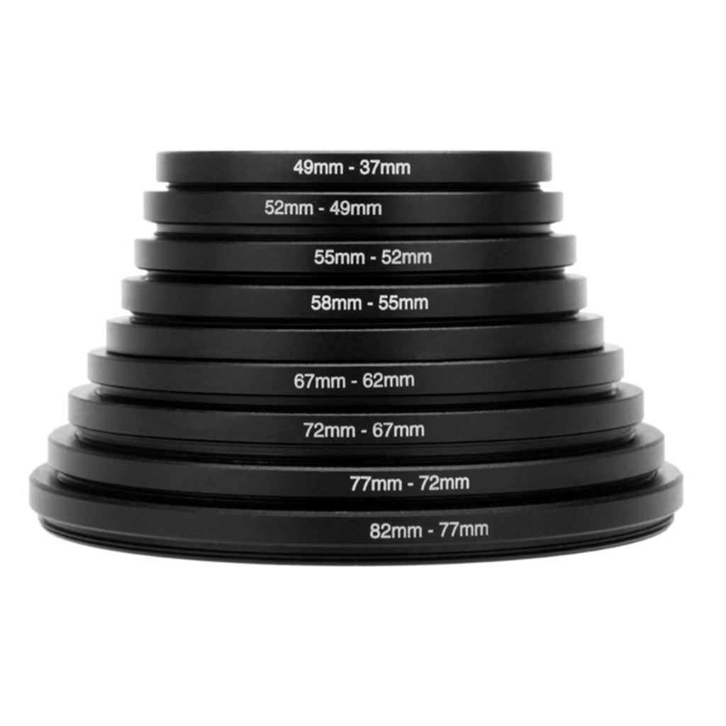 Camera Lens Filter Kit: 9-Piece Set of UV and Polarizing Filters ...