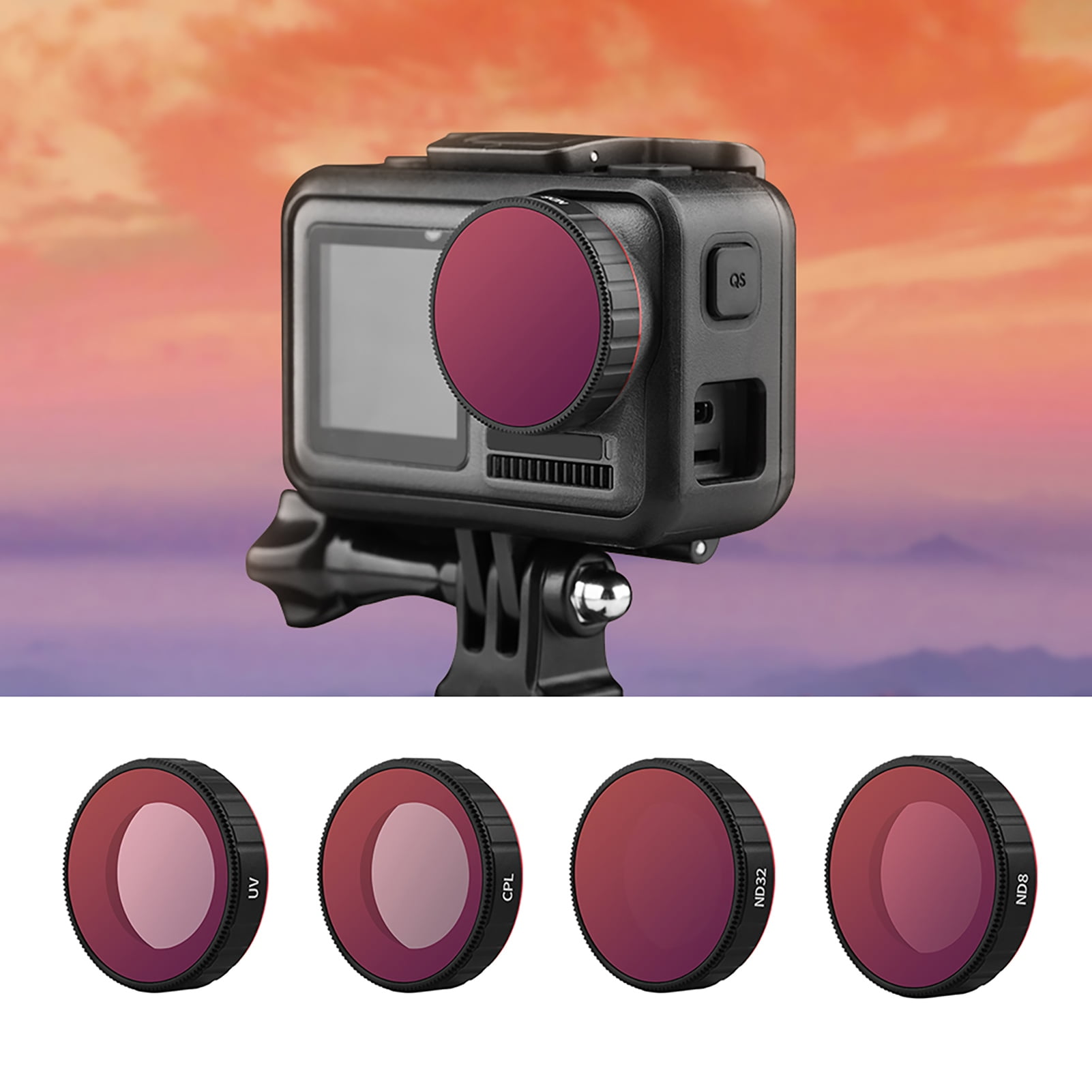 Camera Lens Optical Glass CPL Filter Protector Drone Accessory ND 4 8 ...