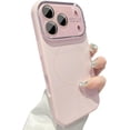 Camera Lens Protection Solid Color Magnetic Phone Case for iPhone ...
