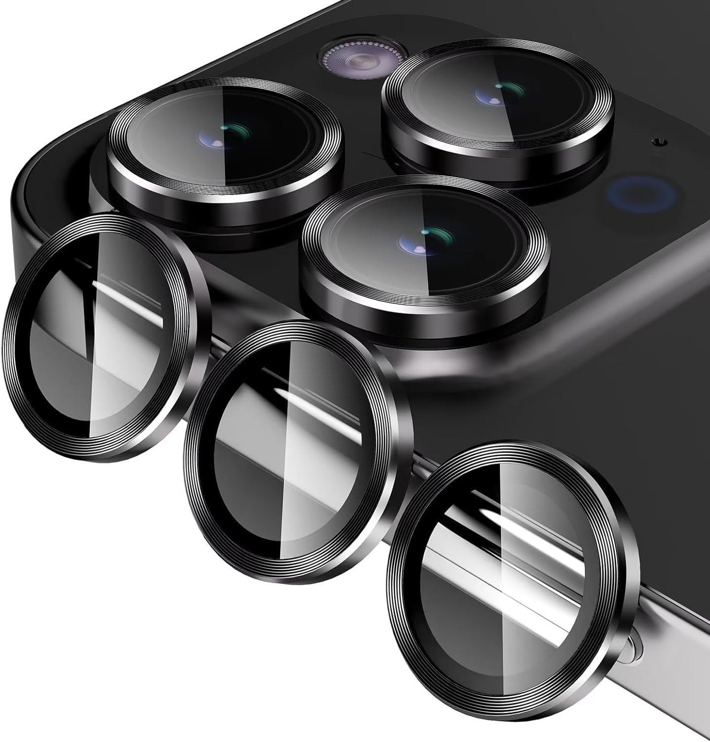 Camera Lens Protector Designed for Apple iPhone 15 Pro Max Camera Lens ...