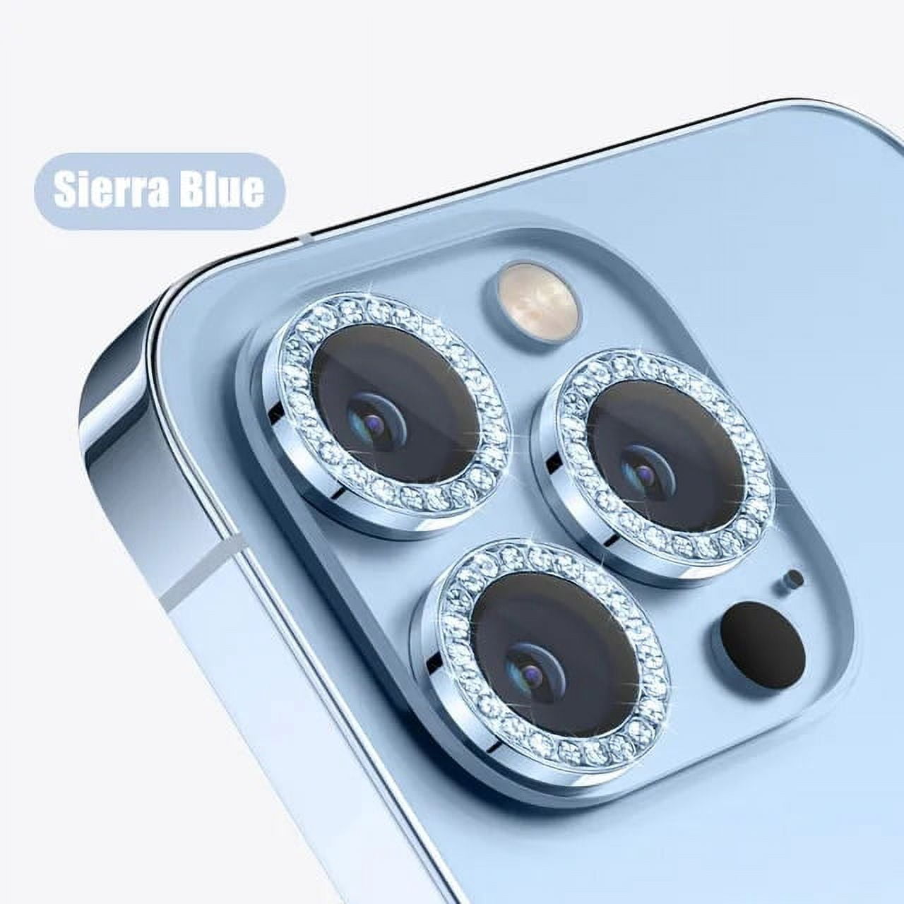 Camera Lens Protector Glass For iPhone 15 14 Pro Max 12 13 Mini Diamond ...