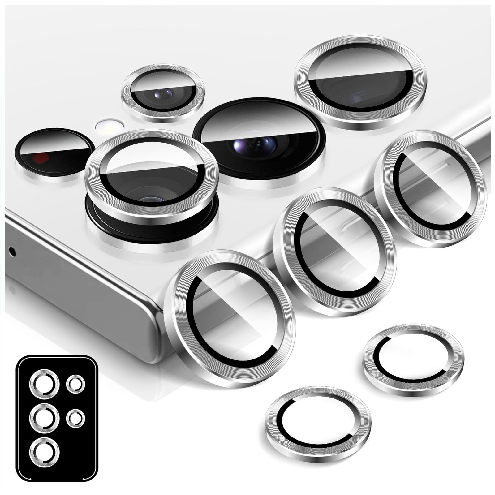 Camera Lens Protector for Samsung Galaxy S22 Ultra, LucBuy 9H Tempered ...