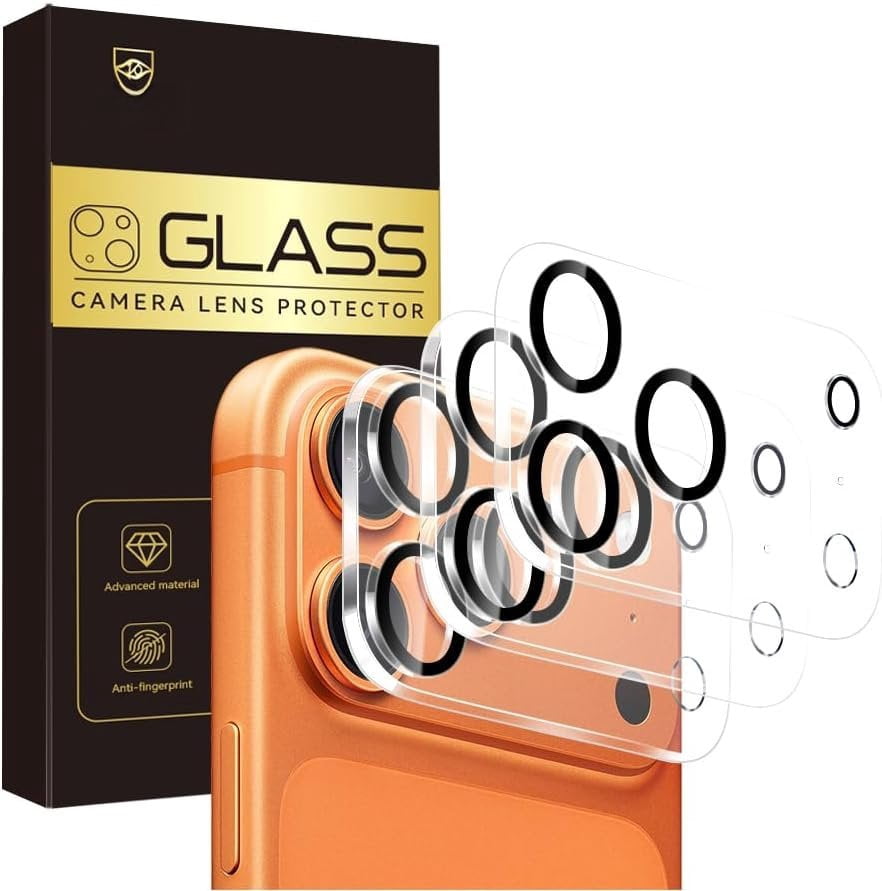 Camera Lens Protector for 17 Pro Max 6.9",9H Tempered Glass,Ultra ...
