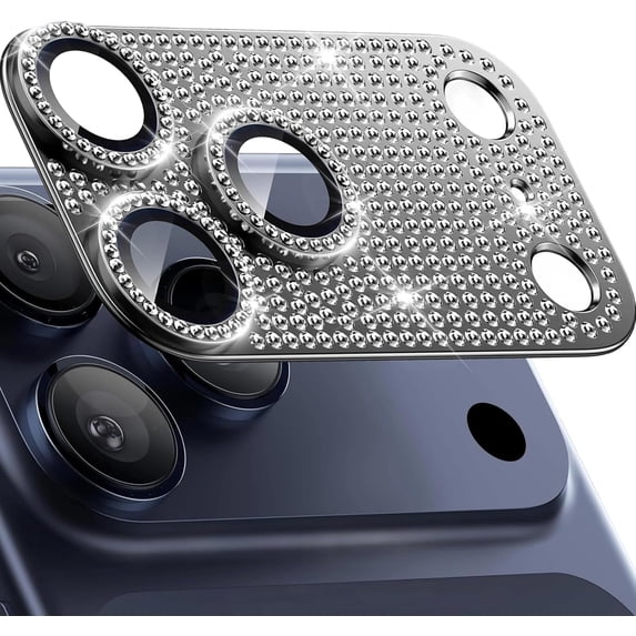 Camera Lens Protector for Phone 17 Pro – Bling, Anti-Scratch Metal Full ...