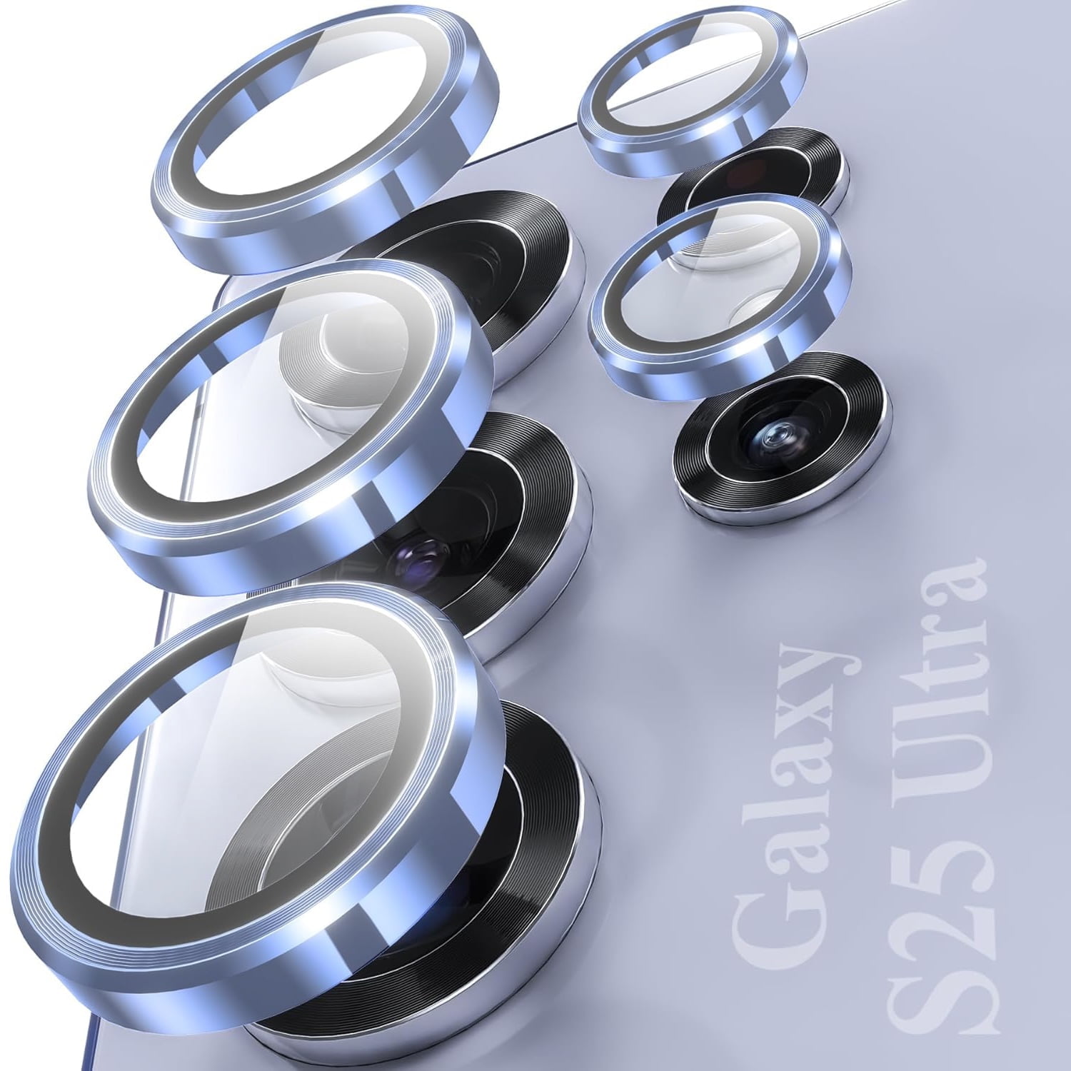 Camera Lens Protector for Samsung Galaxy S25 Ultra Individual Metal ...