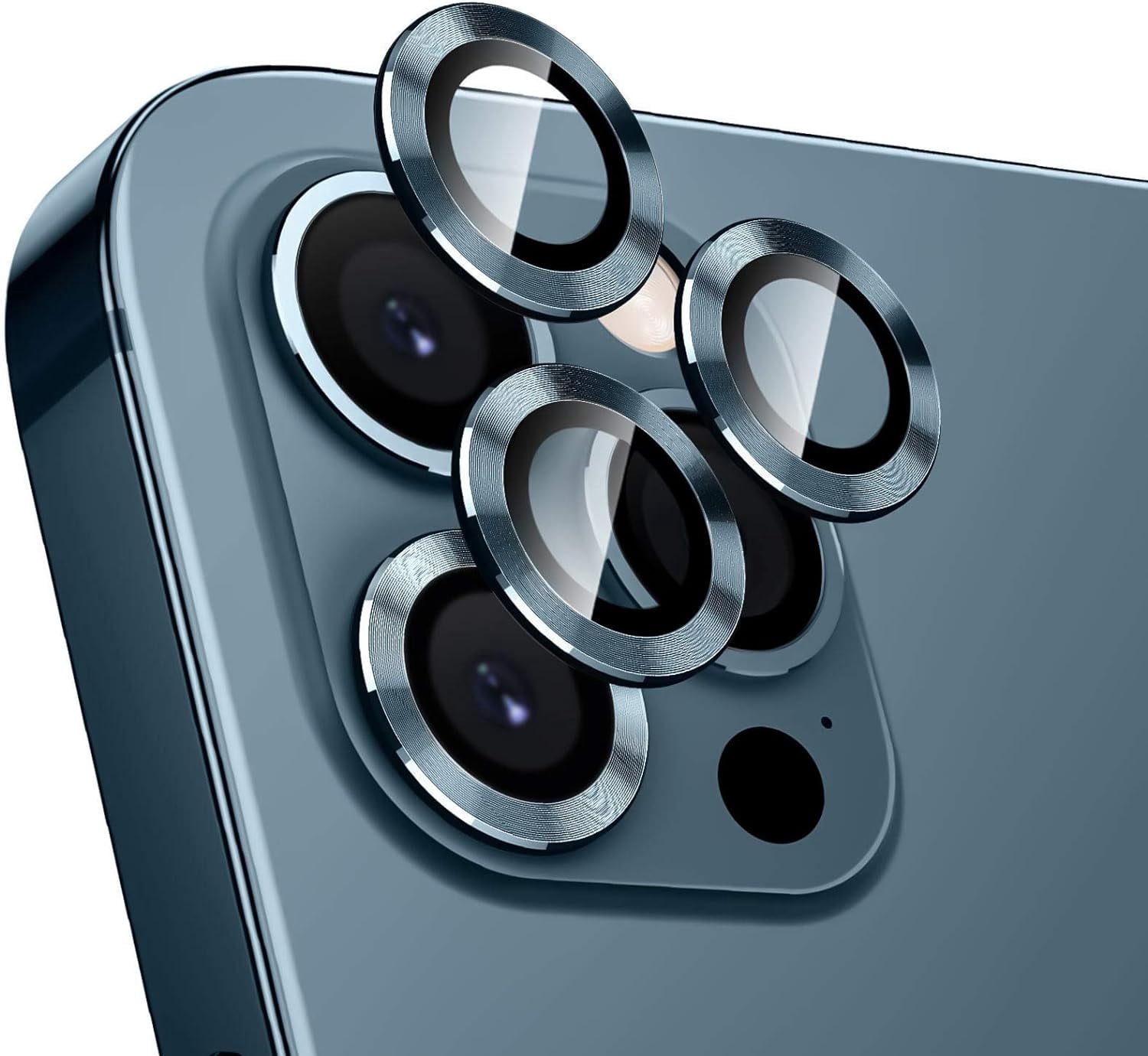 Camera Lens Protector for iPhone 12 Pro Max, Tempered Glass Individual ...
