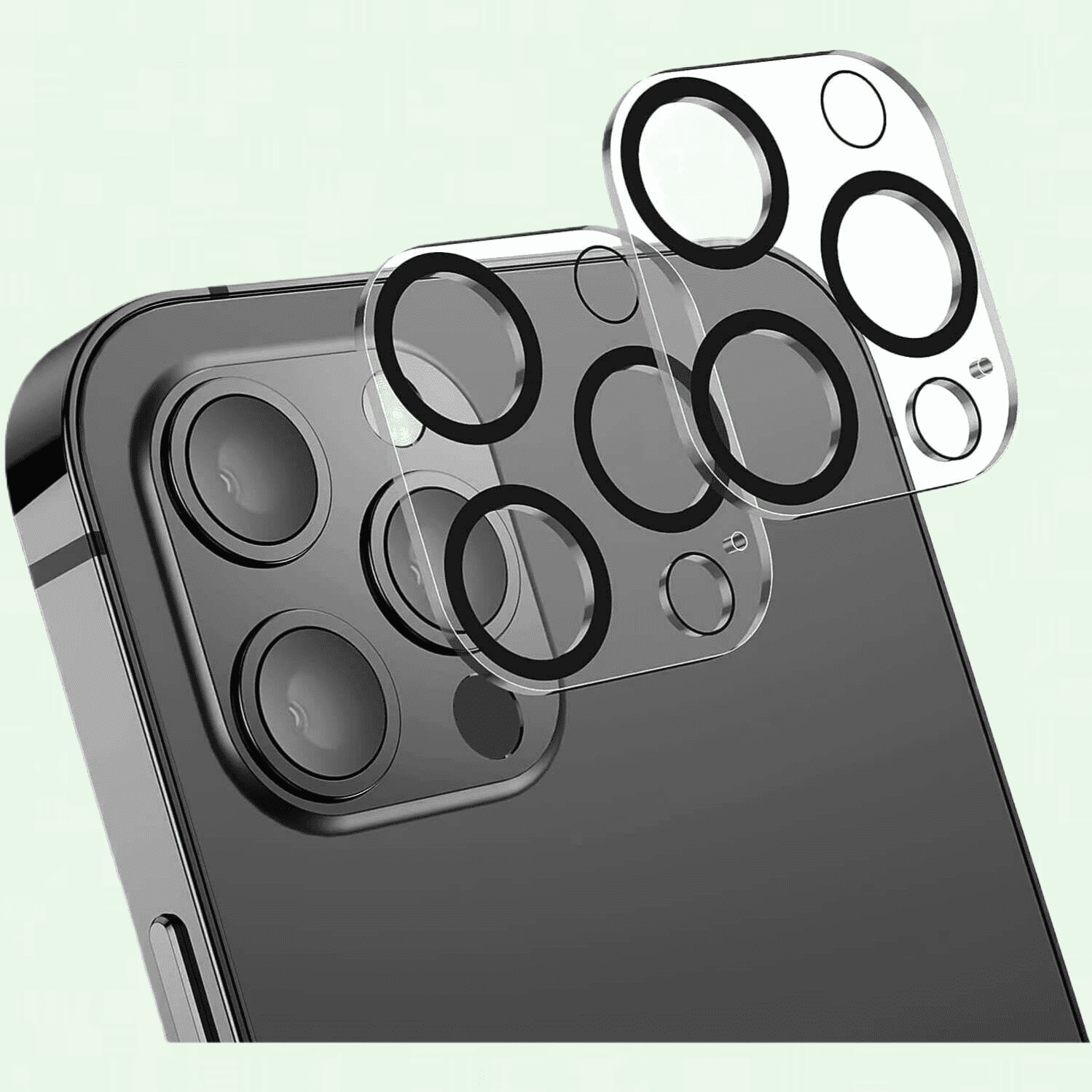 Camera Lens Protector for iPhone 13 Pro/13 Pro Max - Pack of 2, Full ...