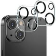 iPhone 13 & 13 Mini Camera Lens Protector, 2-Pack HD Clear Tempered ...