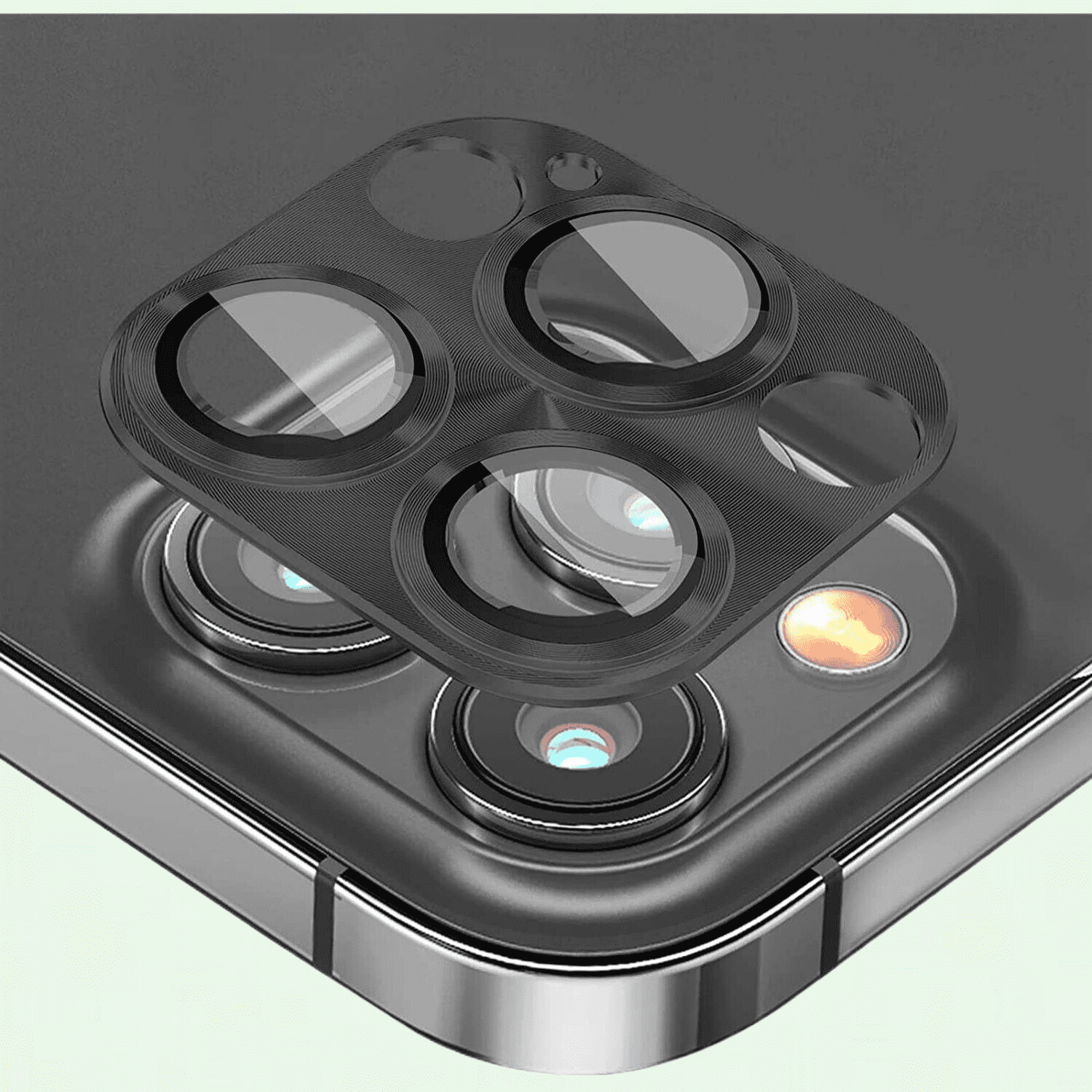 Camera Lens Protector for iPhone 14 Pro/14 Pro Max - Black - Walmart.com