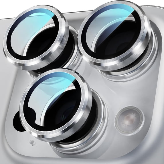 Camera Lens Protector for iPhone 16 Pro/iPhone 16 Pro Max,Tempered ...