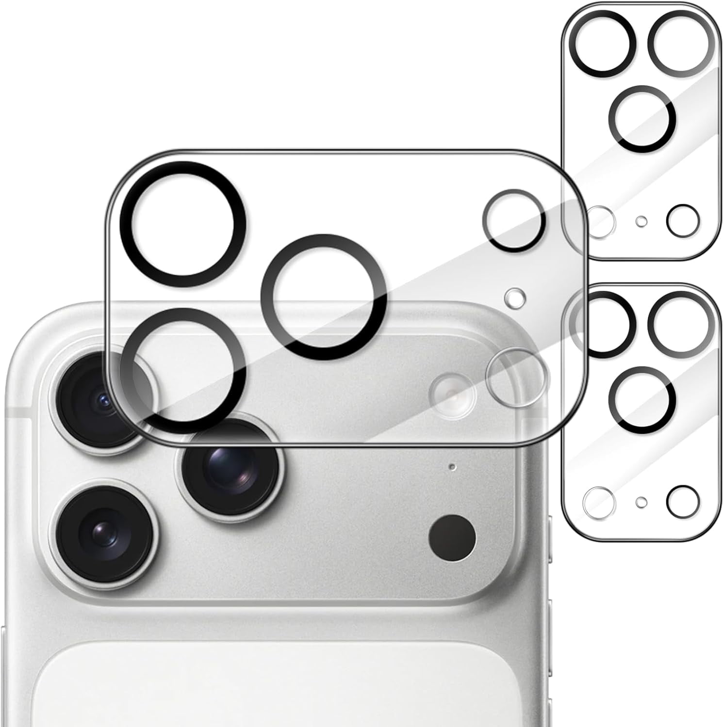 Camera Lens Protector for iPhone 17 6.3-Inch, 9H Tempered Glass, Anti ...