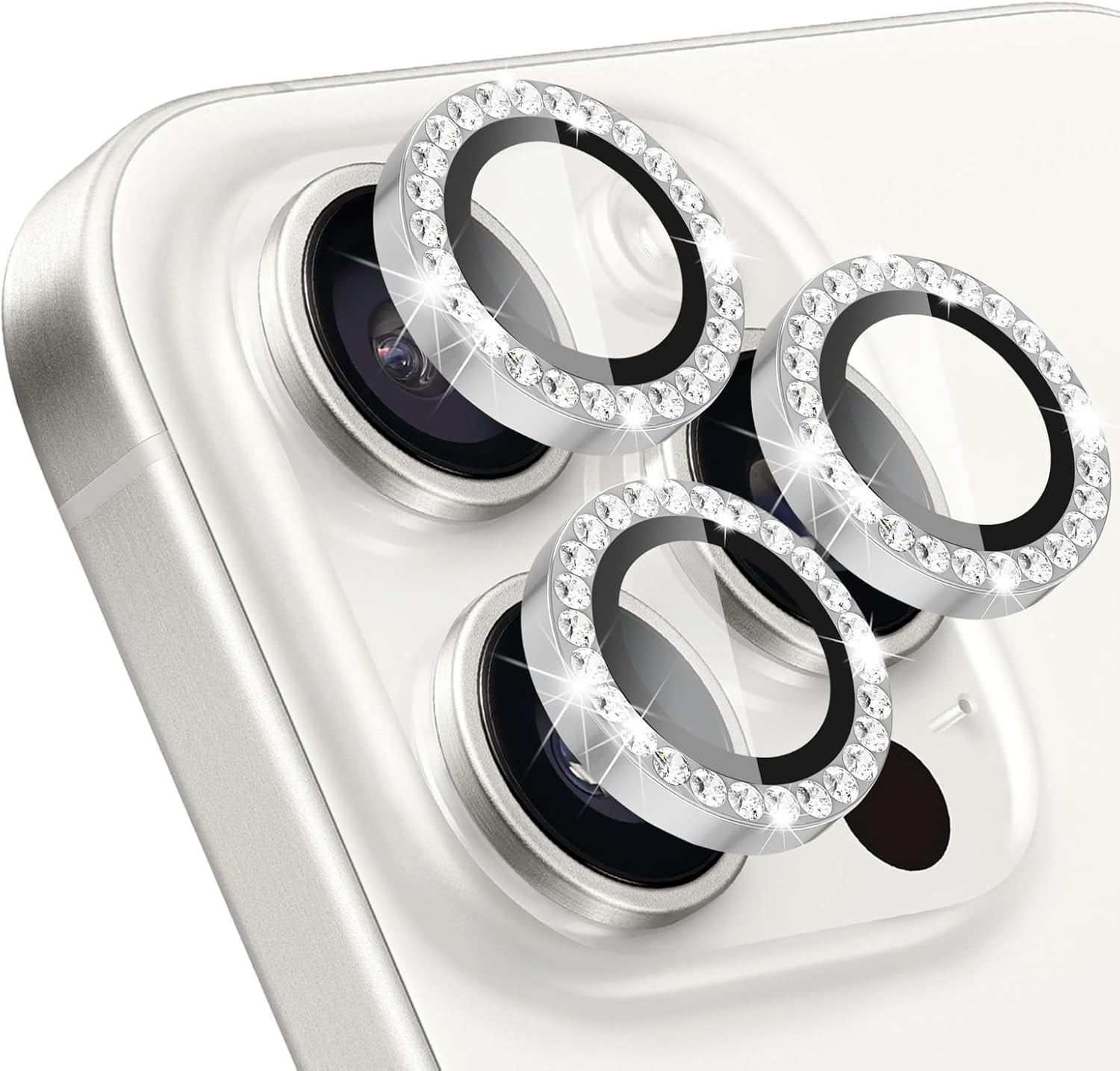 Camera Lens Protector for iPhone 16 Pro/iPhone 16 Pro Max , Bling ...