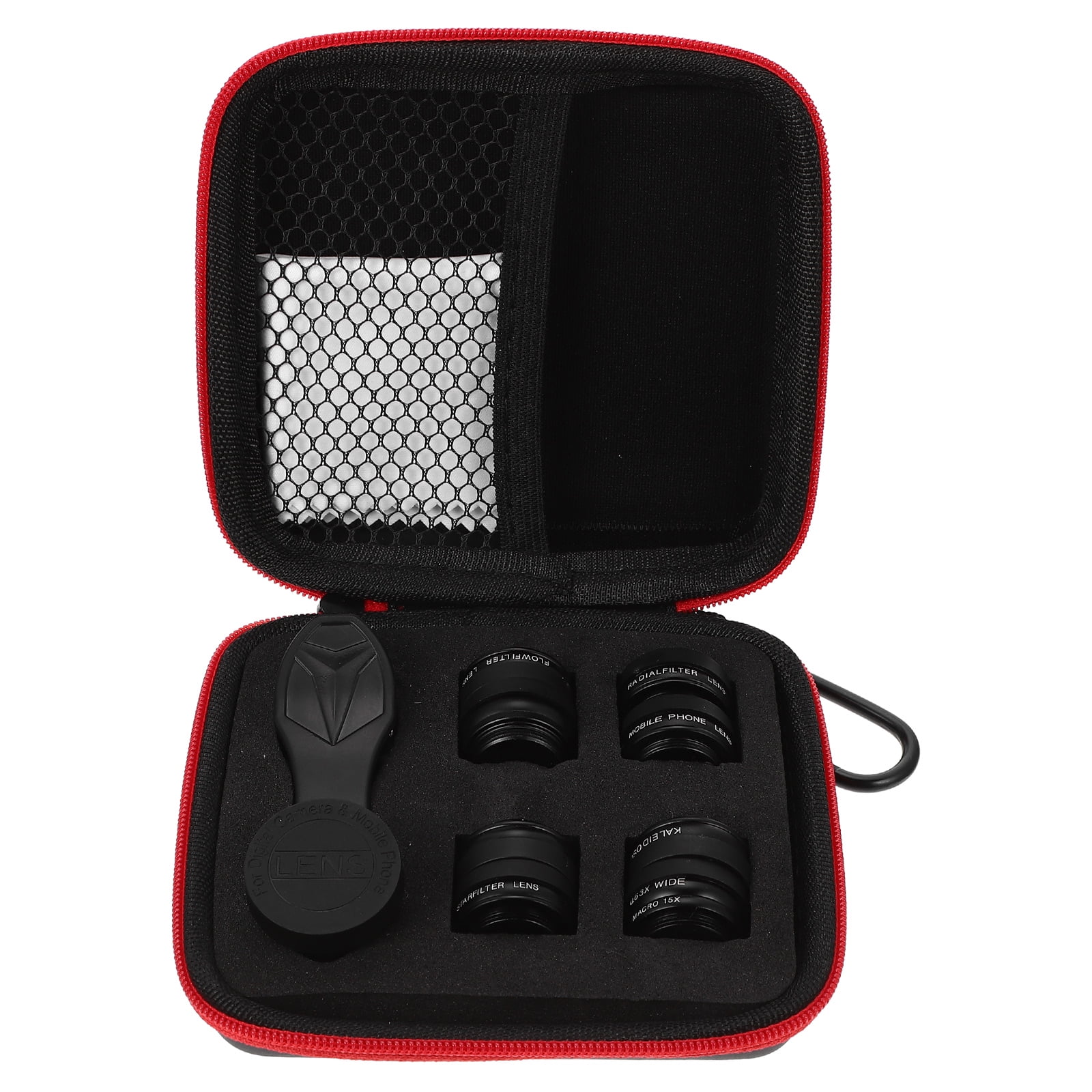 Camera Lens Set for Phones, 10-in-1 Clip-On Compatible with Most ...