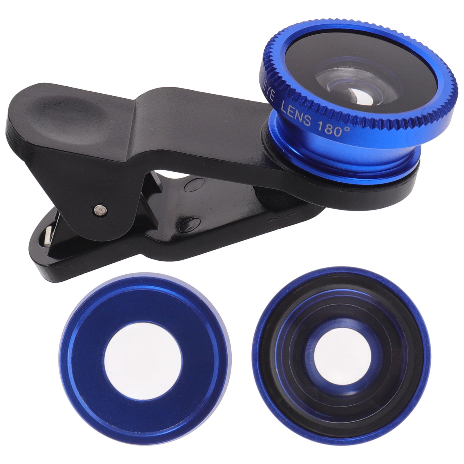 Raindrops Blue Phone Camera Lens with Super Wide Angle Macro and ...