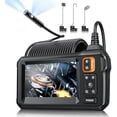 Camera with Light, Inspection Borescope Camera with 4.3" IPS Screen ...