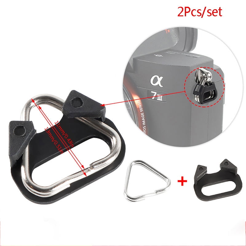 Camera Lug Ring Camera Strap Triangle Split Ring Hook DSLR Protector ...