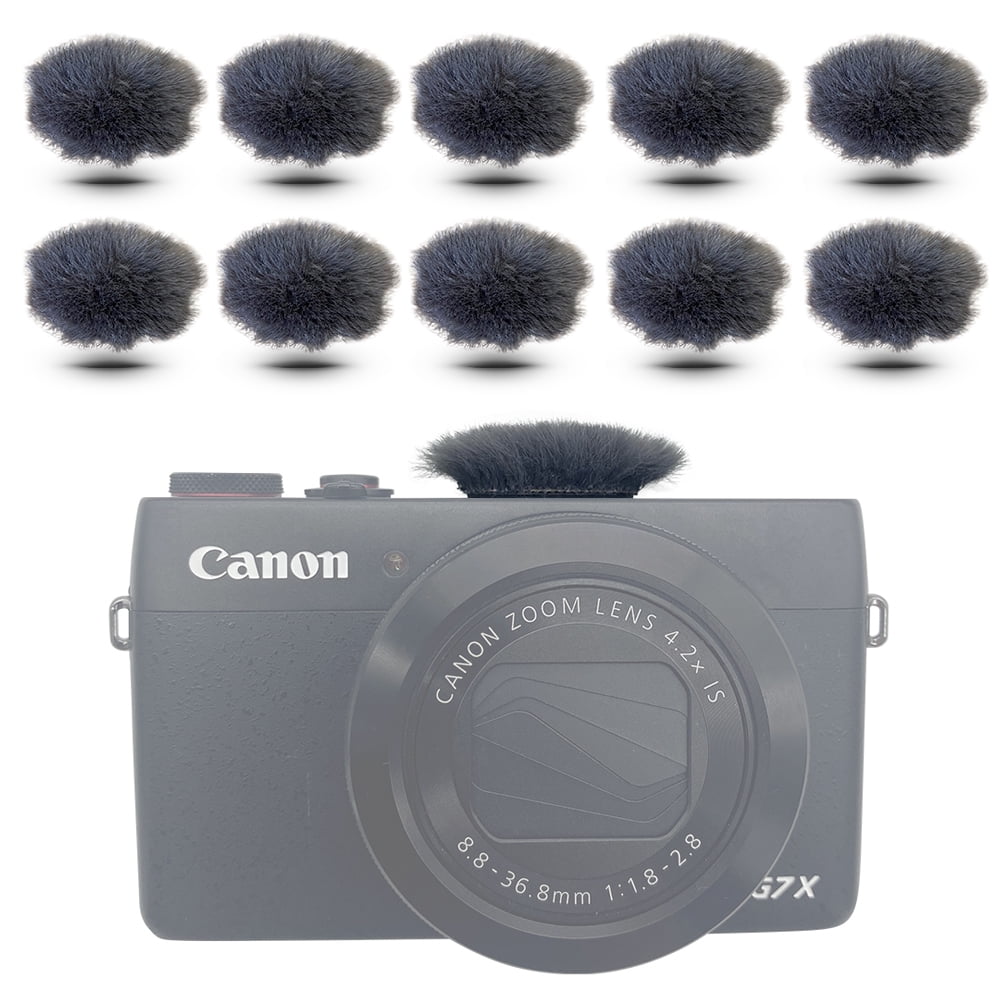 Camera Mic Wind Muff For Canon G7X Mark II Dead Cat Windscreen ...