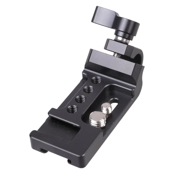 Camera Mounting Plate 15mm Tube Clamp Accessory Mounting Holes Aluminum ...