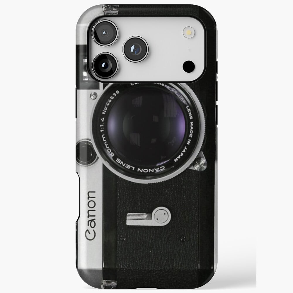 Camera Photo Vintage Tech Cover for iPhone 11 12 13 14 15 16 17 Pro Max ...