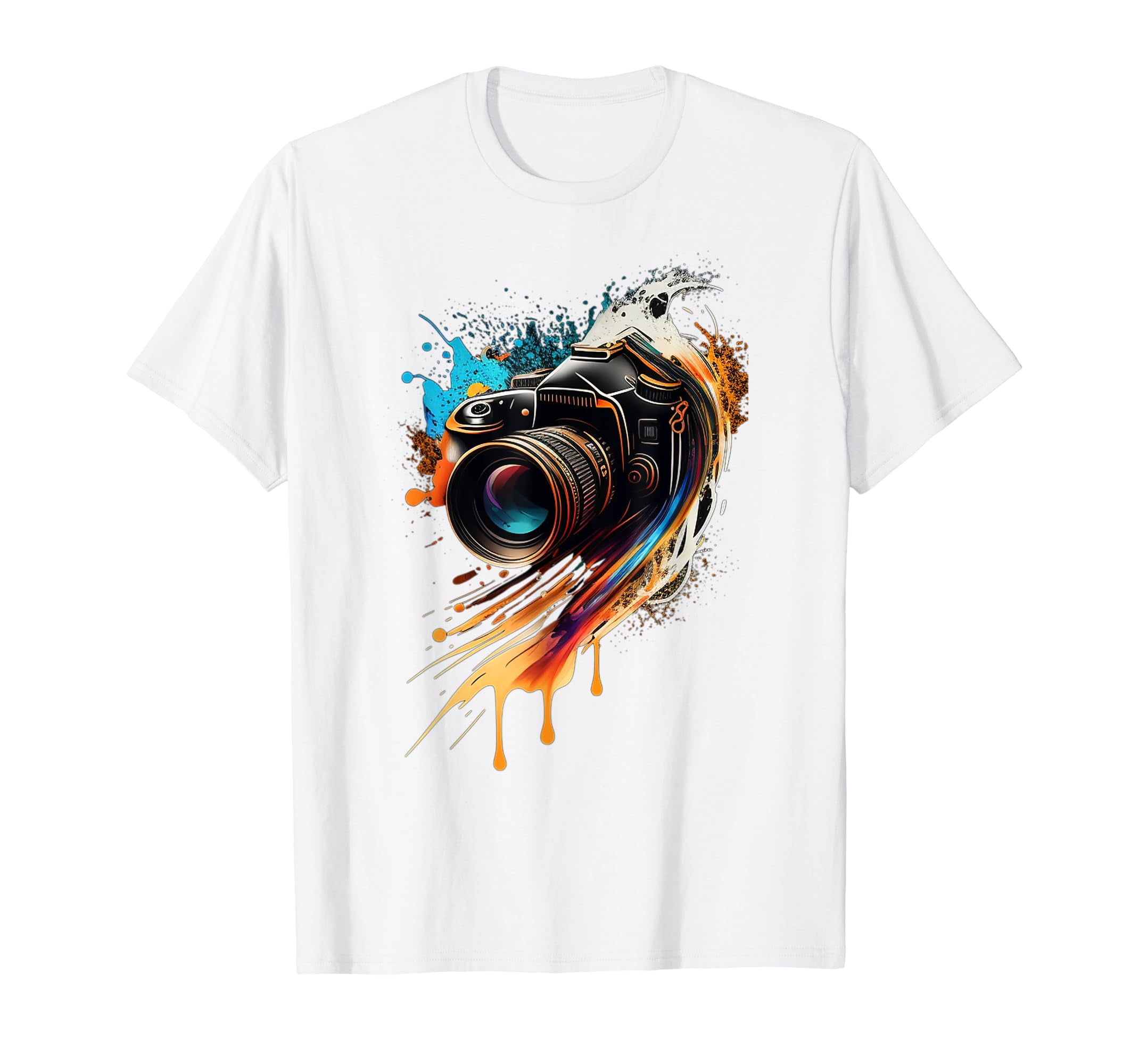 Camera Photographer Art T-Shirt - Walmart.com