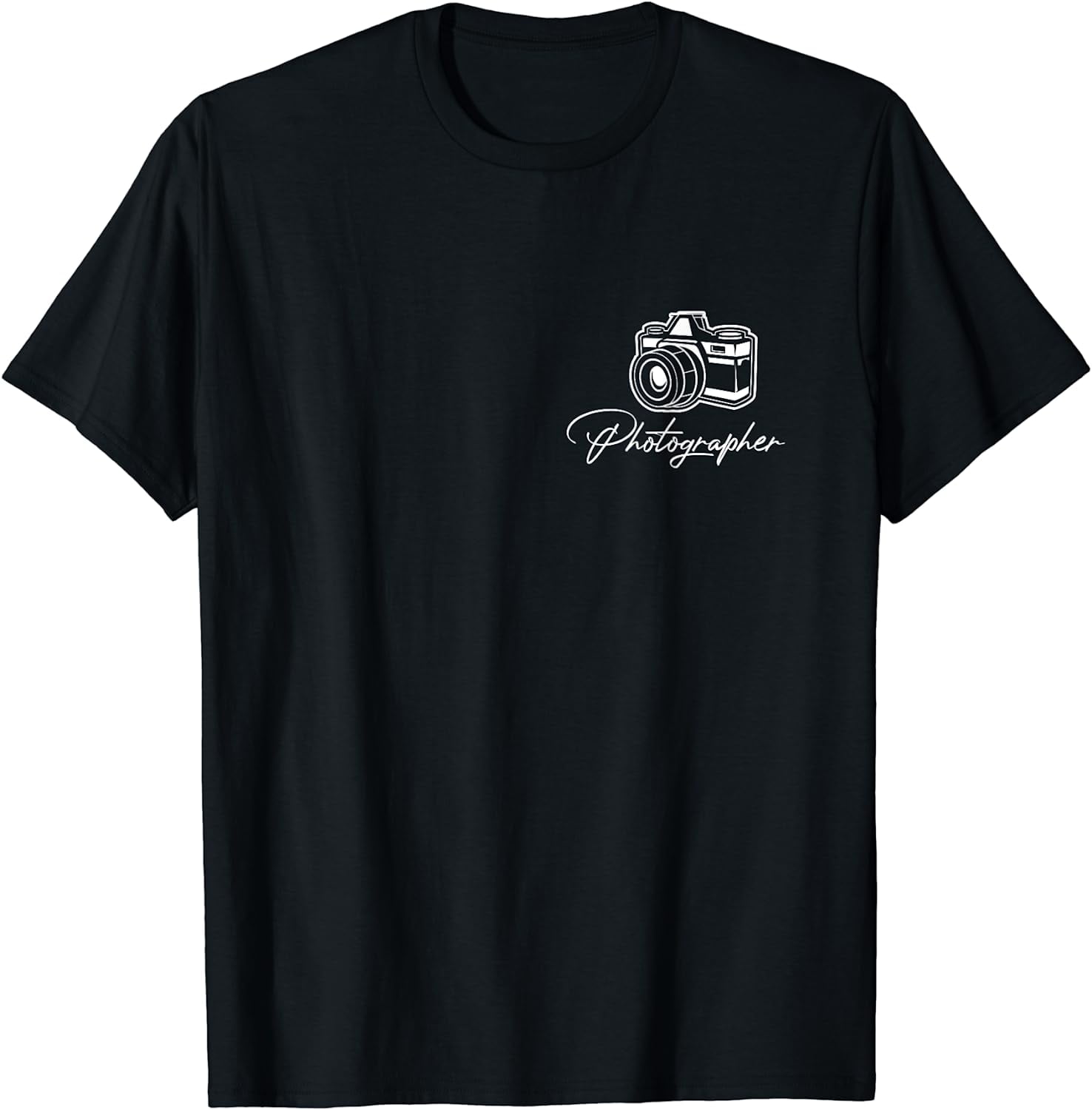 Camera Photographer Lens Cameraman Focus Photography T-Shirt - Walmart.com