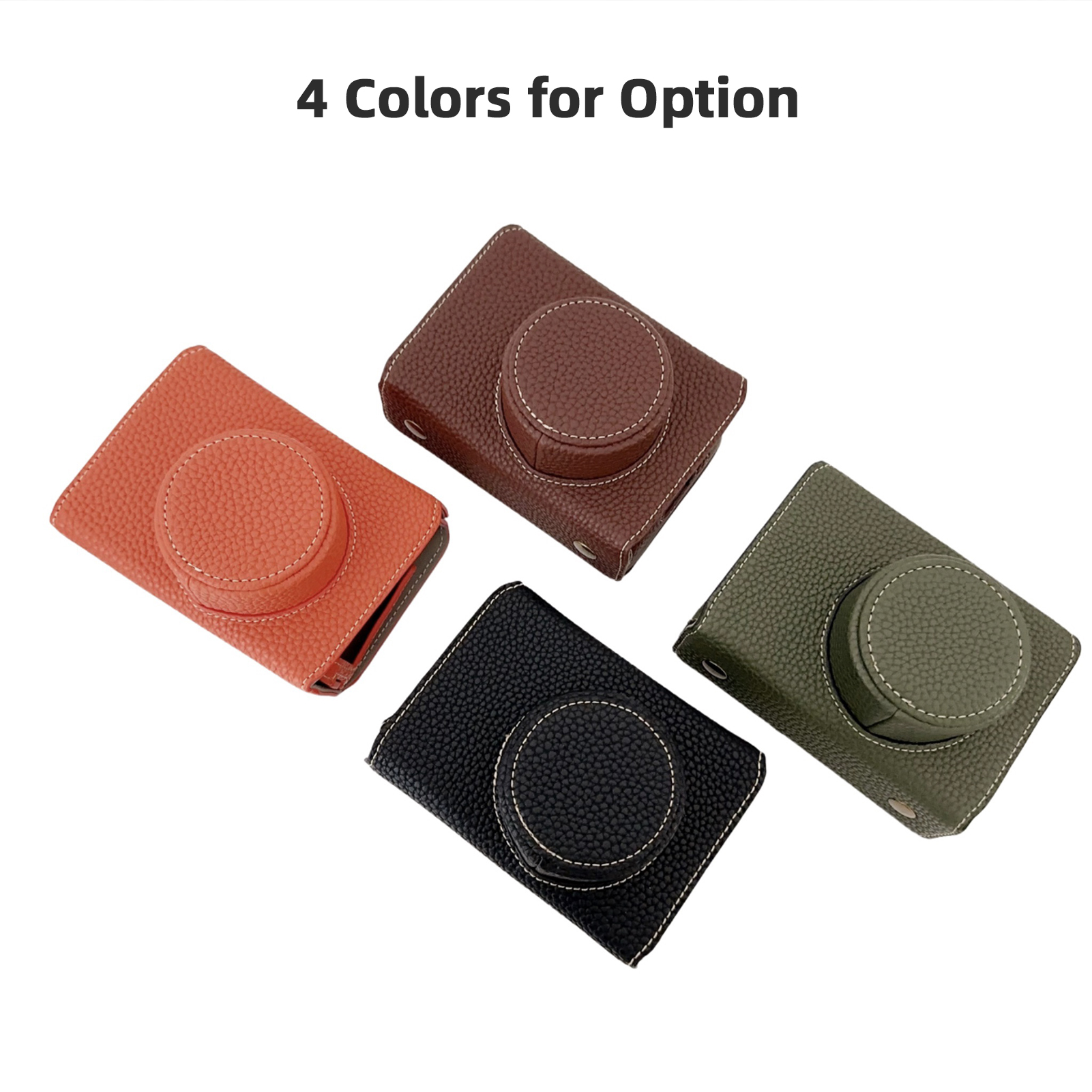Camera Portable Camera Protective Case Retro Style Full Camera Case ...