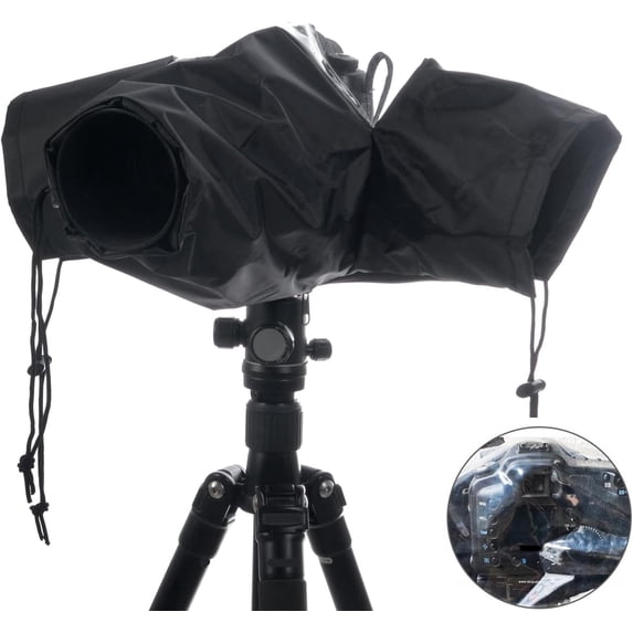 Camera Rain Cover Professional Waterproof Nylon Sleeves DSLR Protect ...