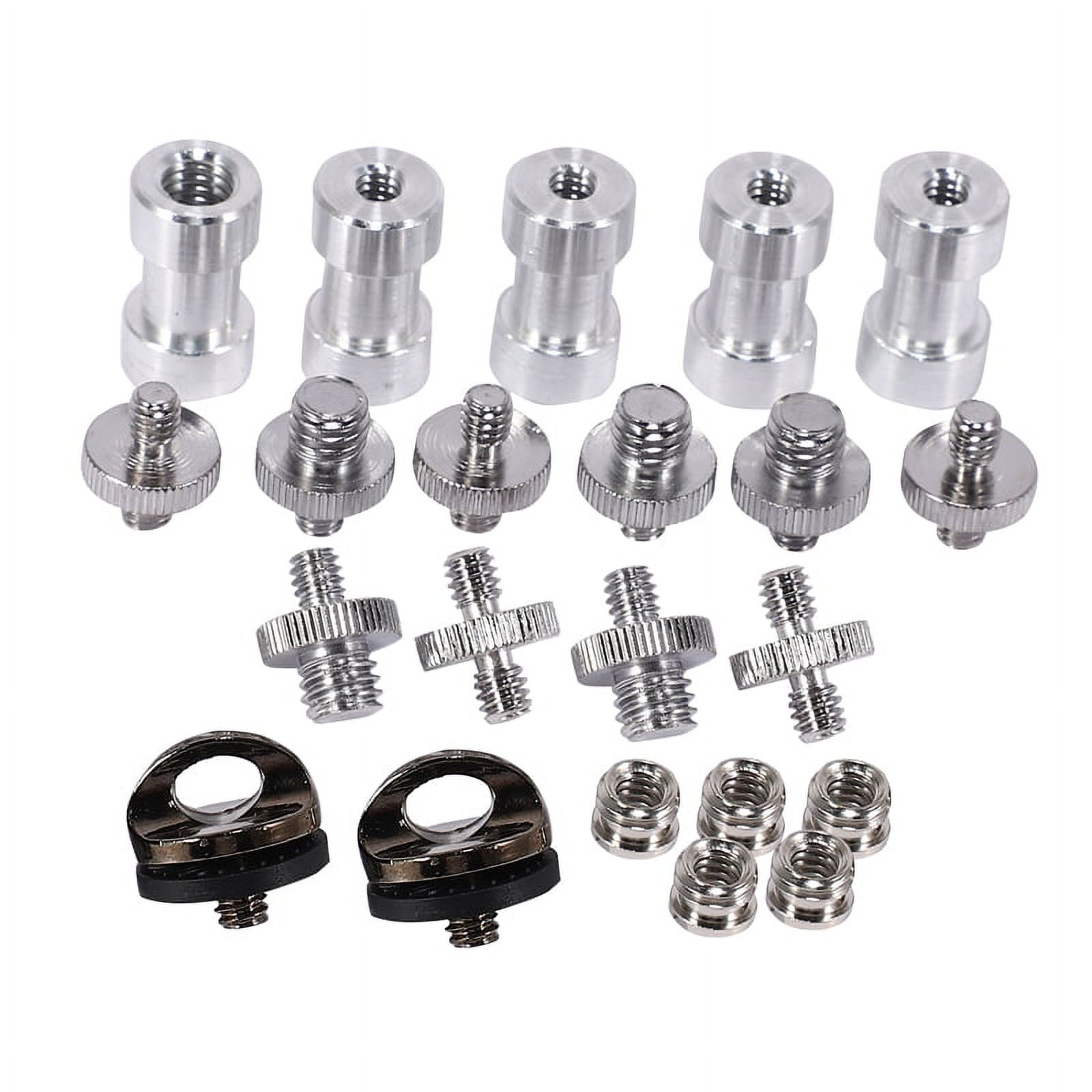 Camera Screws, 22 Pcs Converter Threaded Screws Adapter Mount Set ...