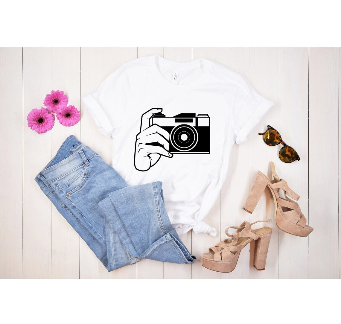 Camera Shirt, Photographer Shirt, Love Photography, Photograph Lover ...