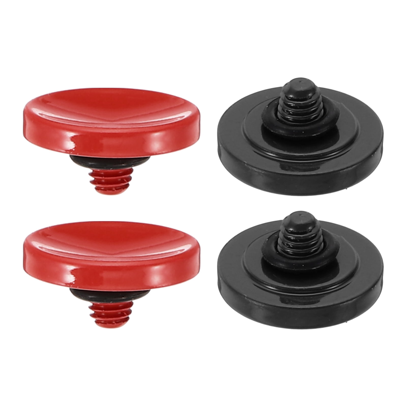 Camera Shutter Button, 2 Pack Soft Shutter Release Button Camera Button Concave, Red Black ...