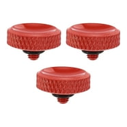 Camera Shutter Button, 3 Pack Soft Shutter Release Button Camera Button Concave, Silver ...