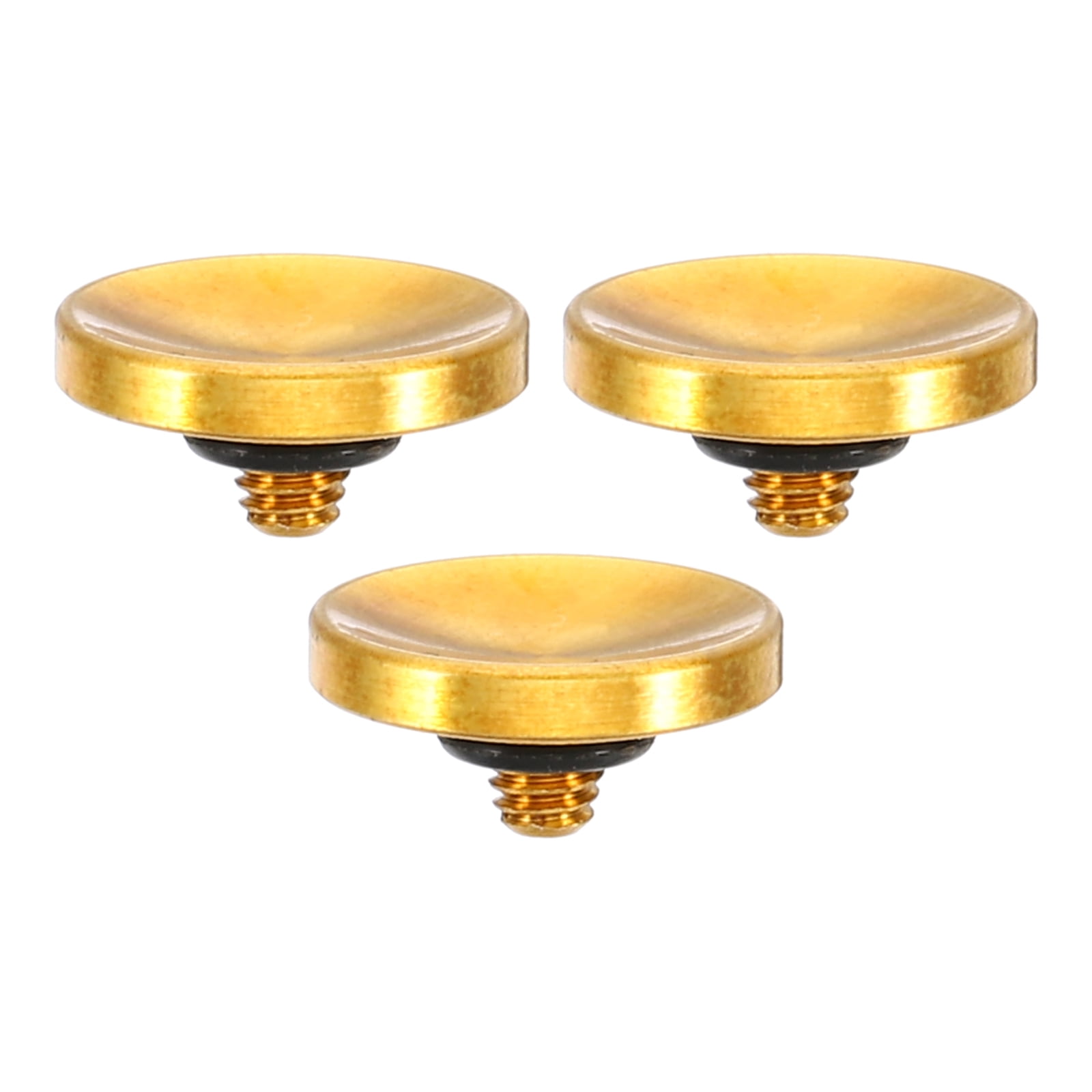 Camera Shutter Button, 3 Pack Soft Shutter Release Button Camera Button Concave, Golden ...