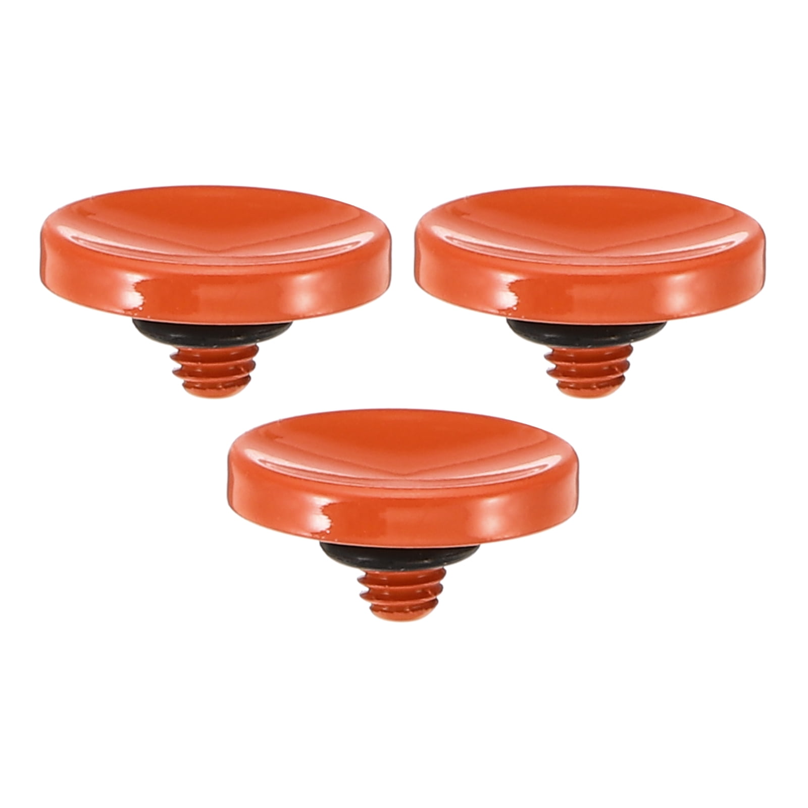Camera Shutter Button, 3 Pack Soft Shutter Release Button Camera Button Concave, Orange ...