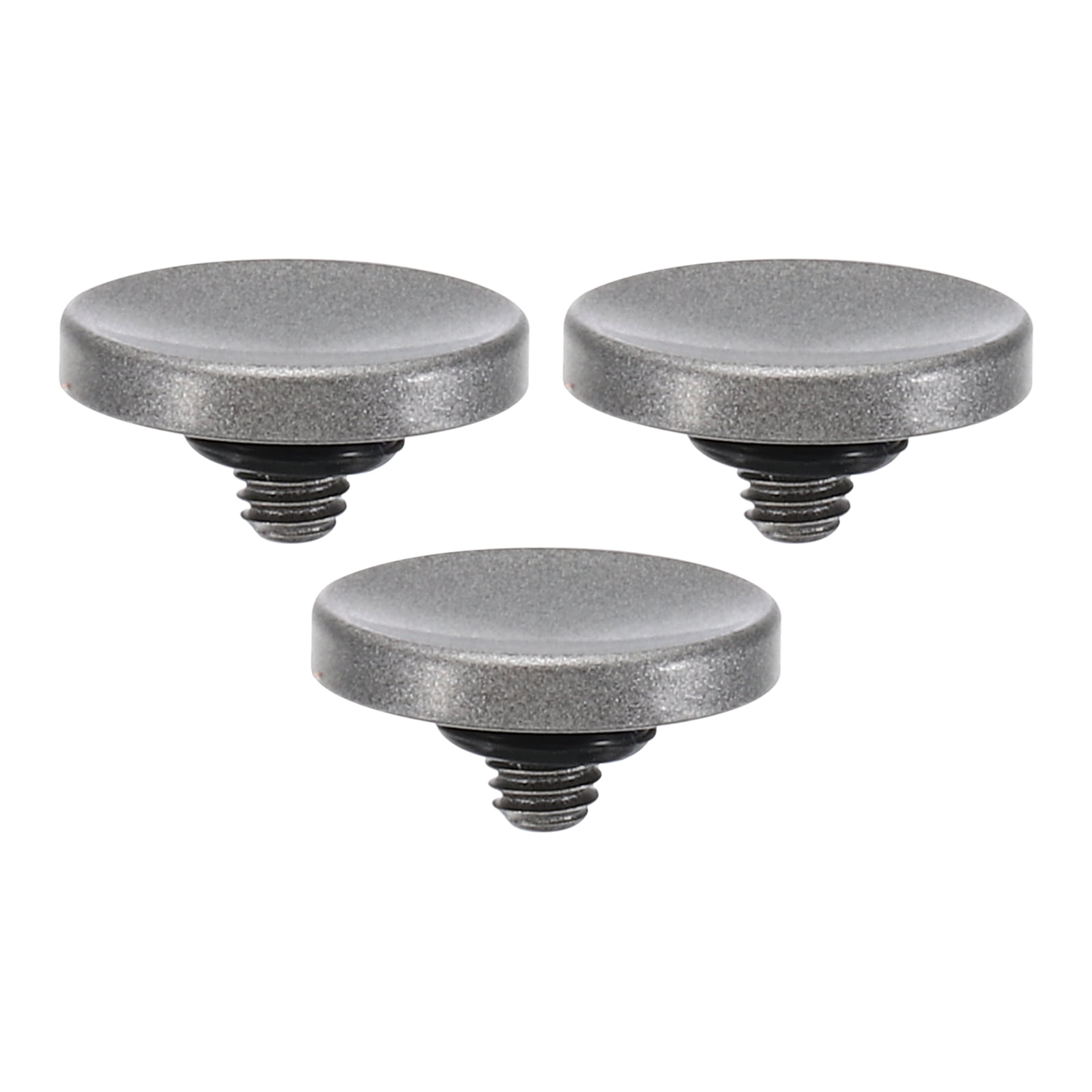 Camera Shutter Button, 3 Pack Soft Shutter Release Button Camera Button Concave, Silver ...