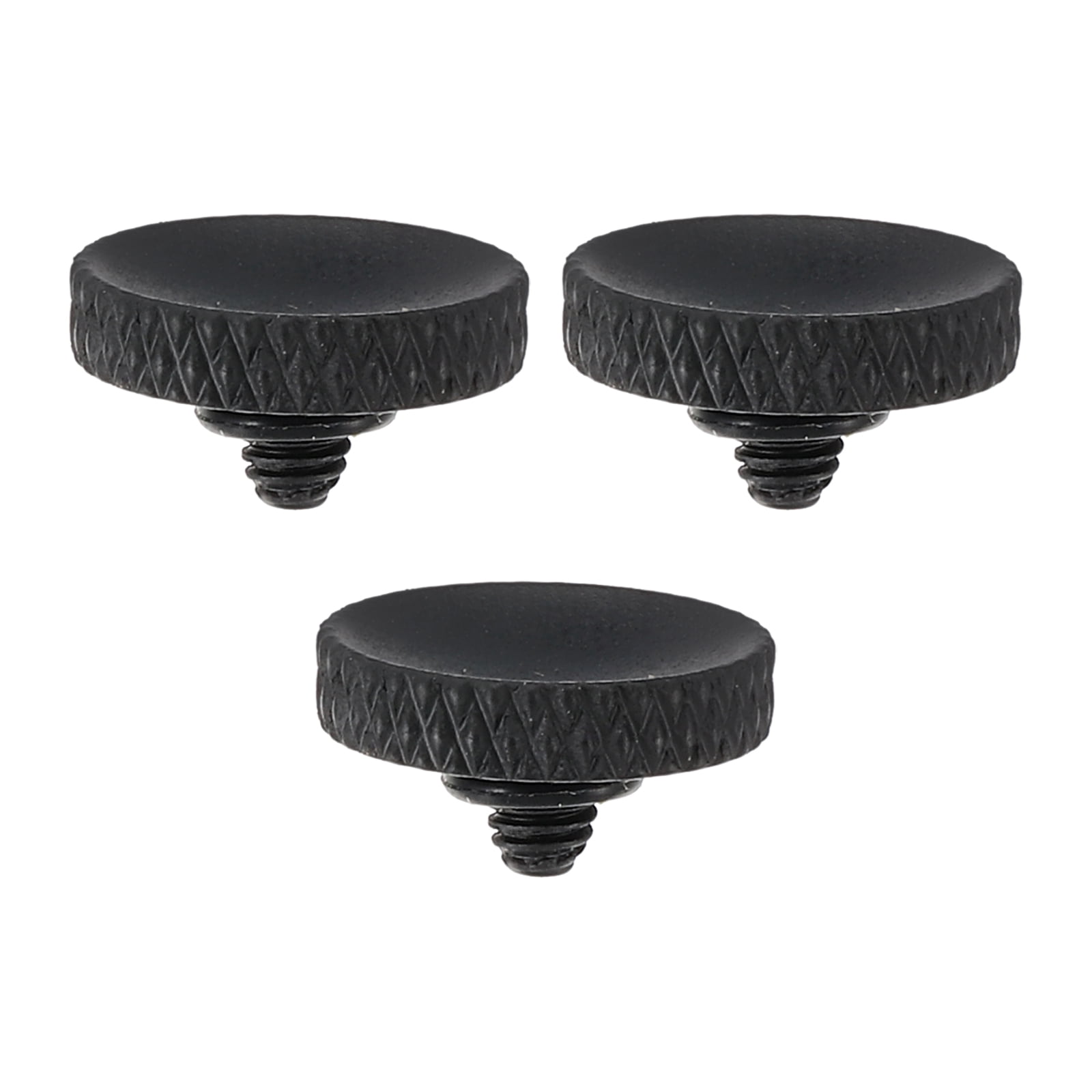 Camera Shutter Button, 3 Pack Soft Shutter Release Button Camera Button Knurled, Matte Black ...