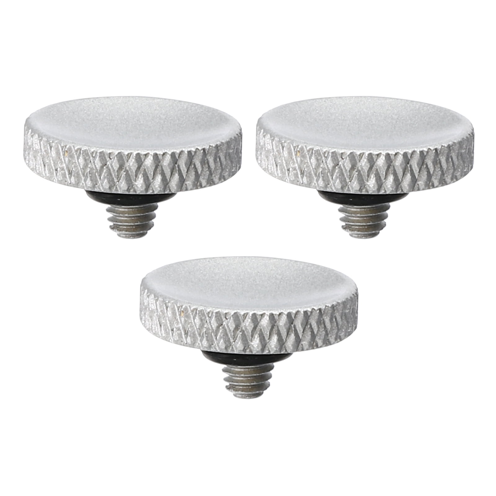 Camera Shutter Button, 3 Pack Soft Shutter Release Button Camera Button Knurled, Silver ...