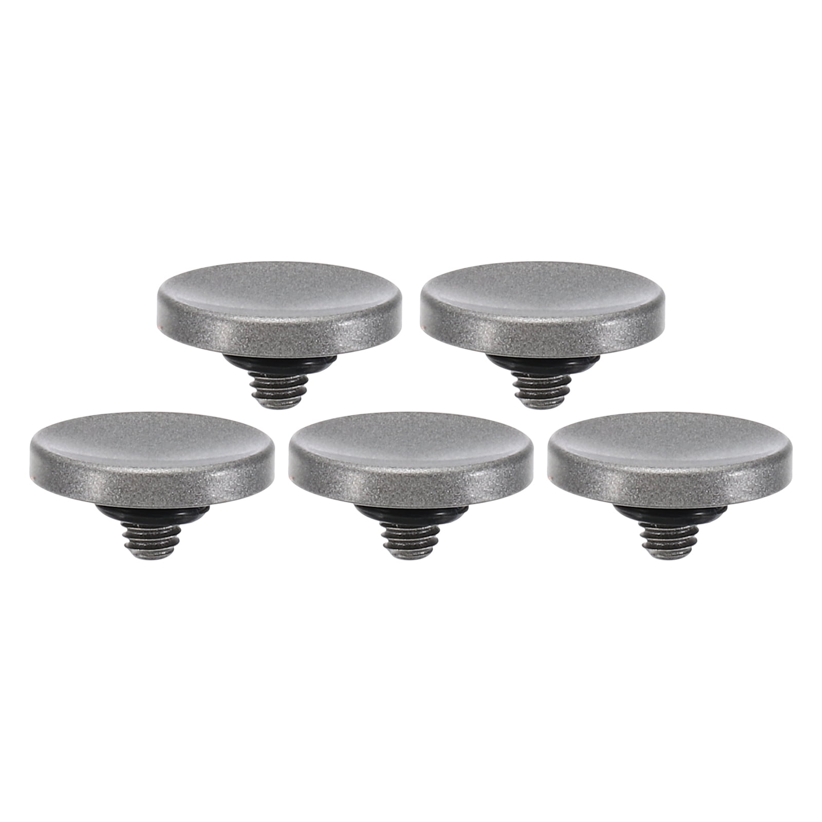 Camera Shutter Button, 5 Pack Soft Shutter Release Button Camera Button Concave, Silver ...