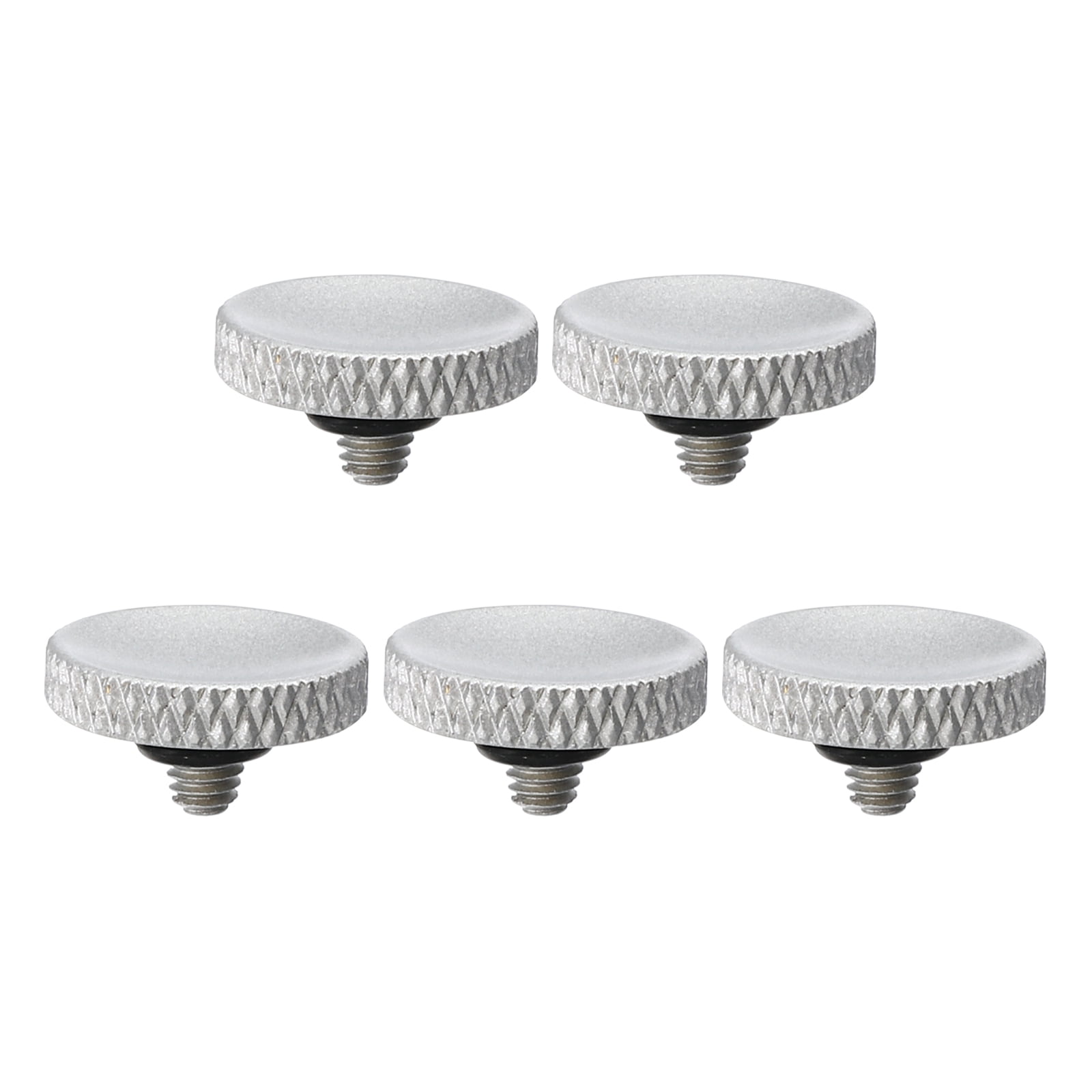 Camera Shutter Button, 5 Pack Soft Shutter Release Button Camera Button Knurled, Silver ...