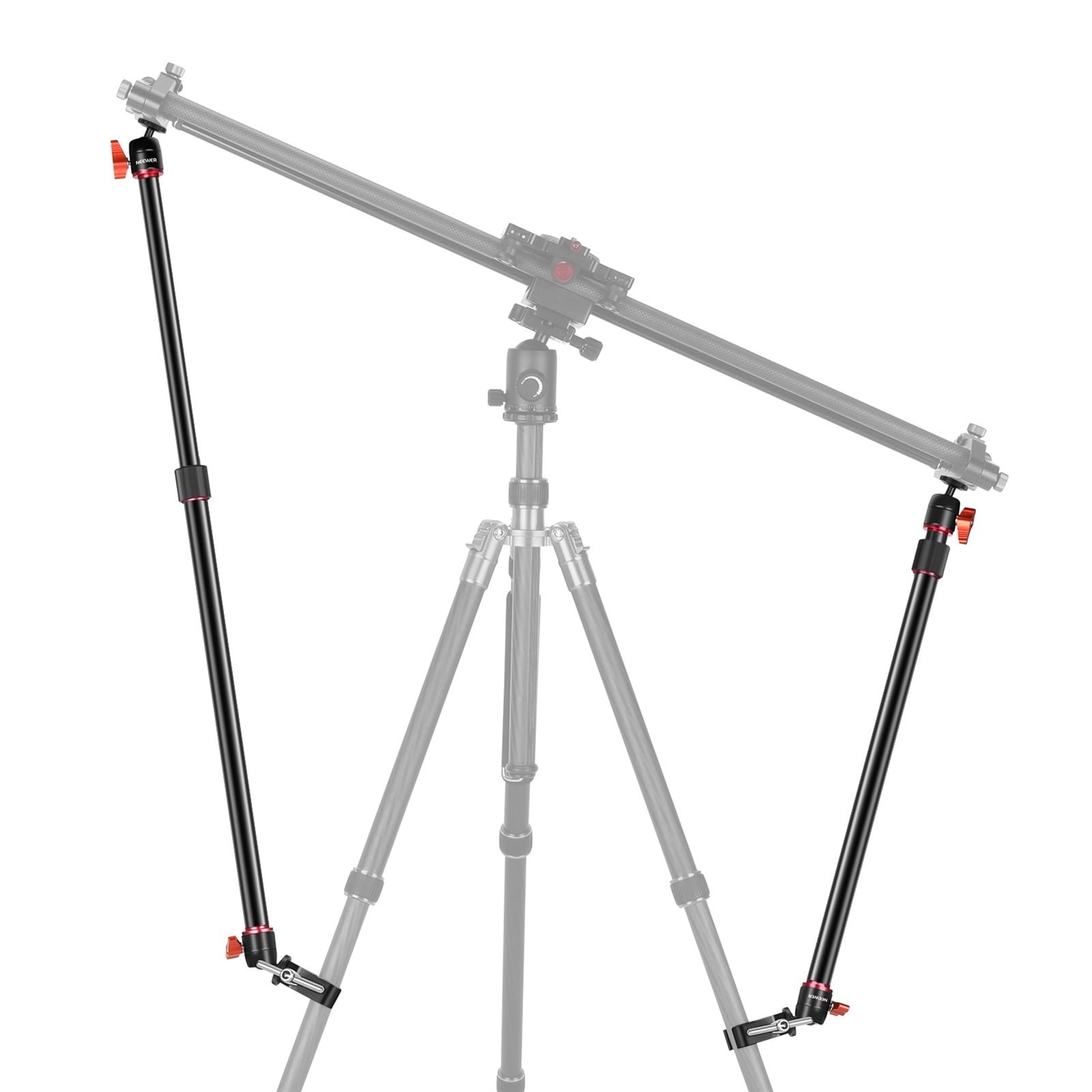 Camera Slider Support Arm Stabilizer, 2-Pack Adjustable Tripod ...