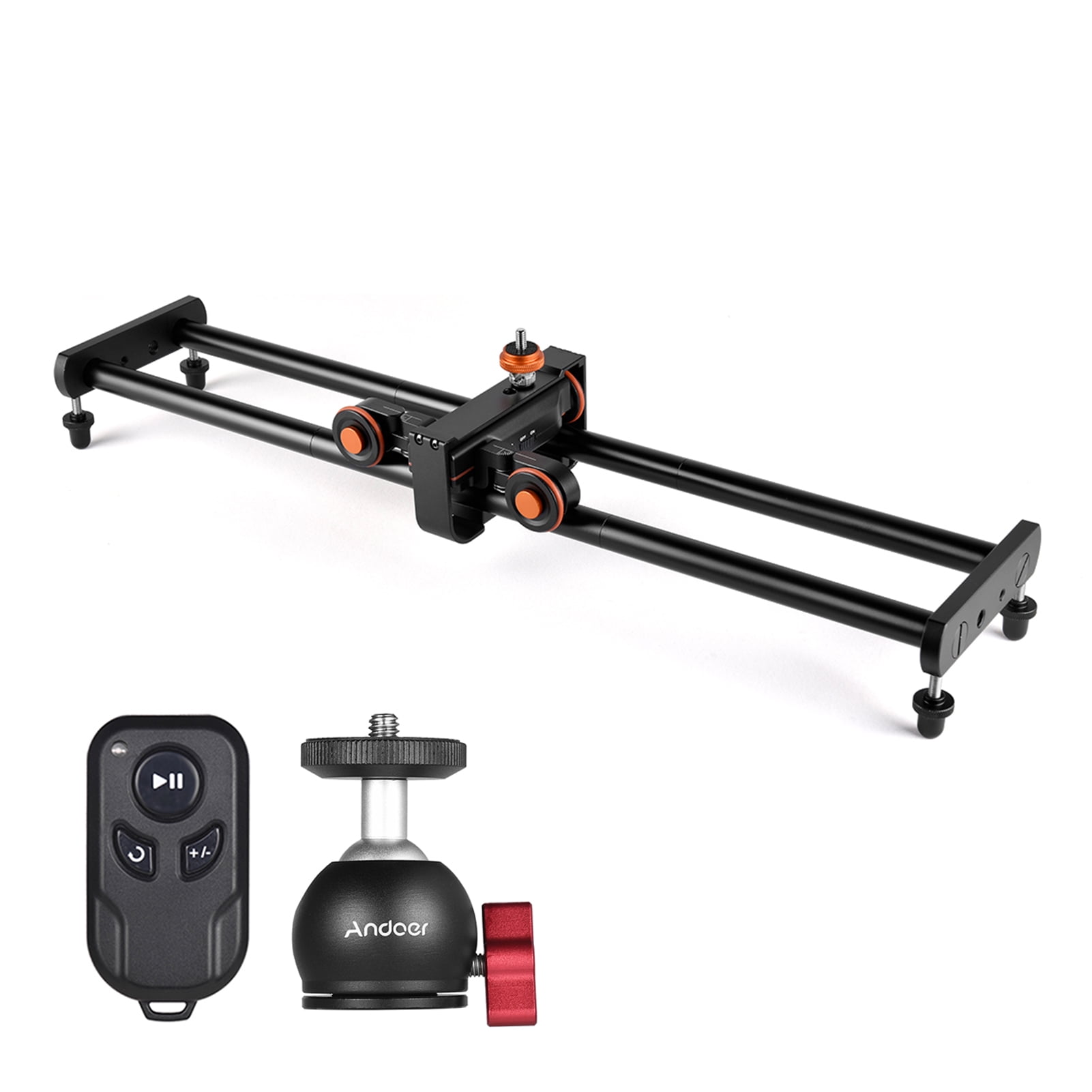 Camera Slider,Video Slider Kit With 3-wheel Auto Speed Adjustable Rail ...