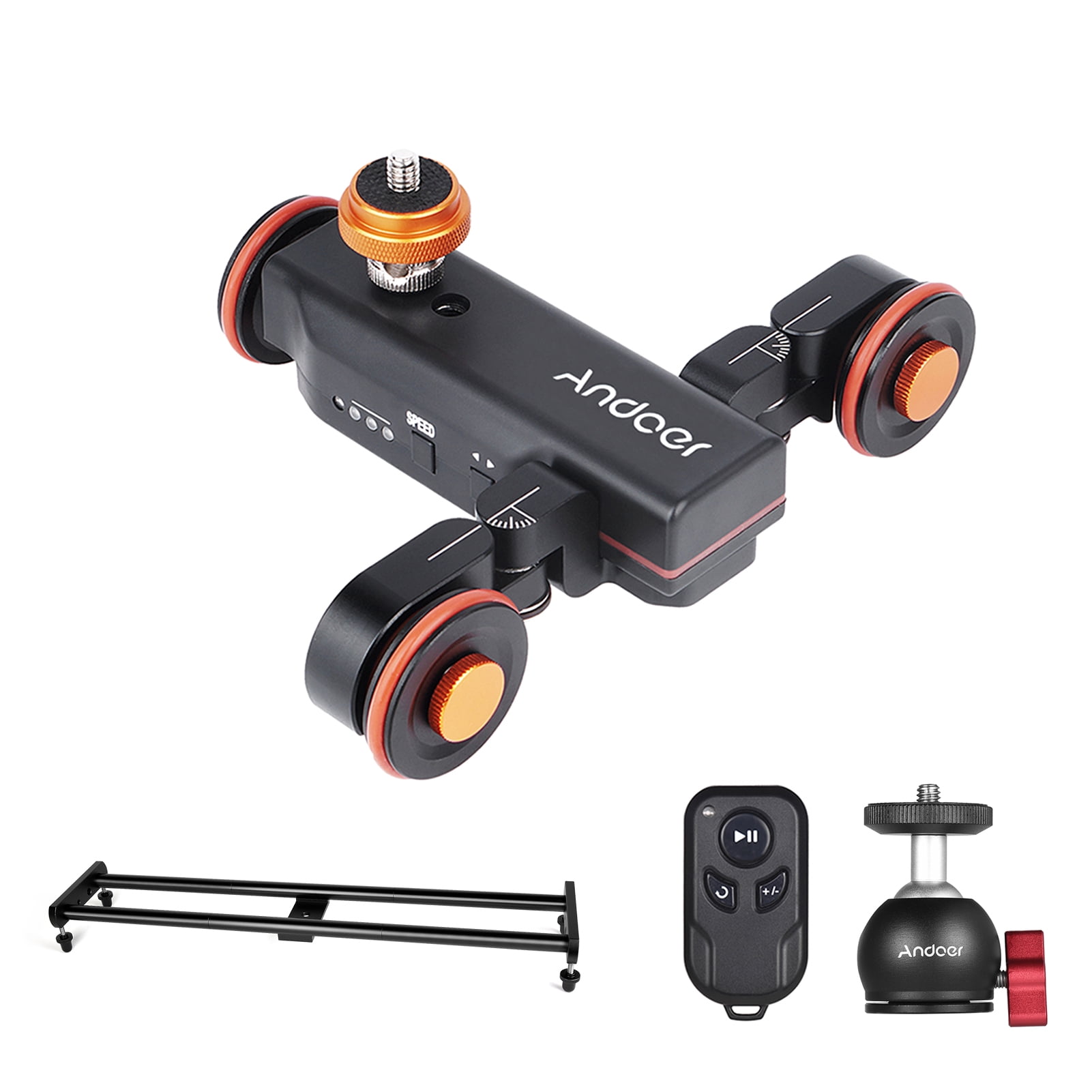 Camera Slider,With 3-wheel Auto 3-wheel Auto Car Slider Kit With Slider ...